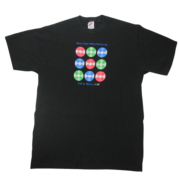 Sony | Shirts | Vintage Sony Promo Graphic T Shirt | Poshmark